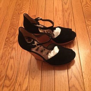 Sam Edelman Shoes | Suede Wedge Javi Sandal | Poshmark